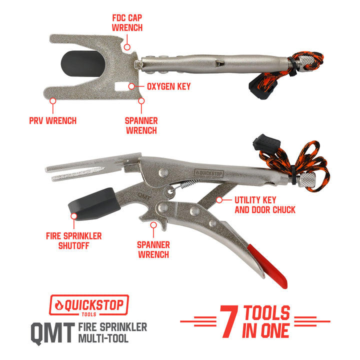Firefighter Multi-Use Fire Sprinkler Shutoff Tool | Quickstop Tools