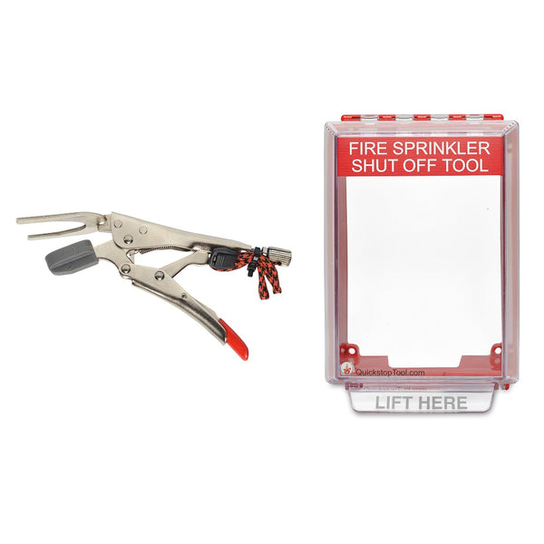 Fire Sprinkler Stopper Tool + Wall Mount Combo | Quickstop Tools