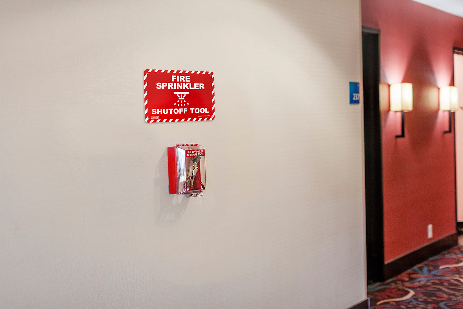 Multi-Use Fire Shutoff Tool + Wall Mount Combo | Quickstop Tools